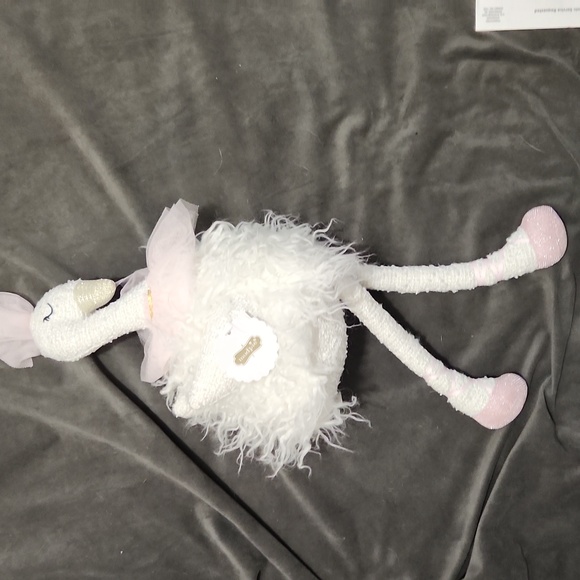 Mud Pie | Toys | Mud Pie Swan Princess Plush 9 Pink Bow Stuffed Animal ...